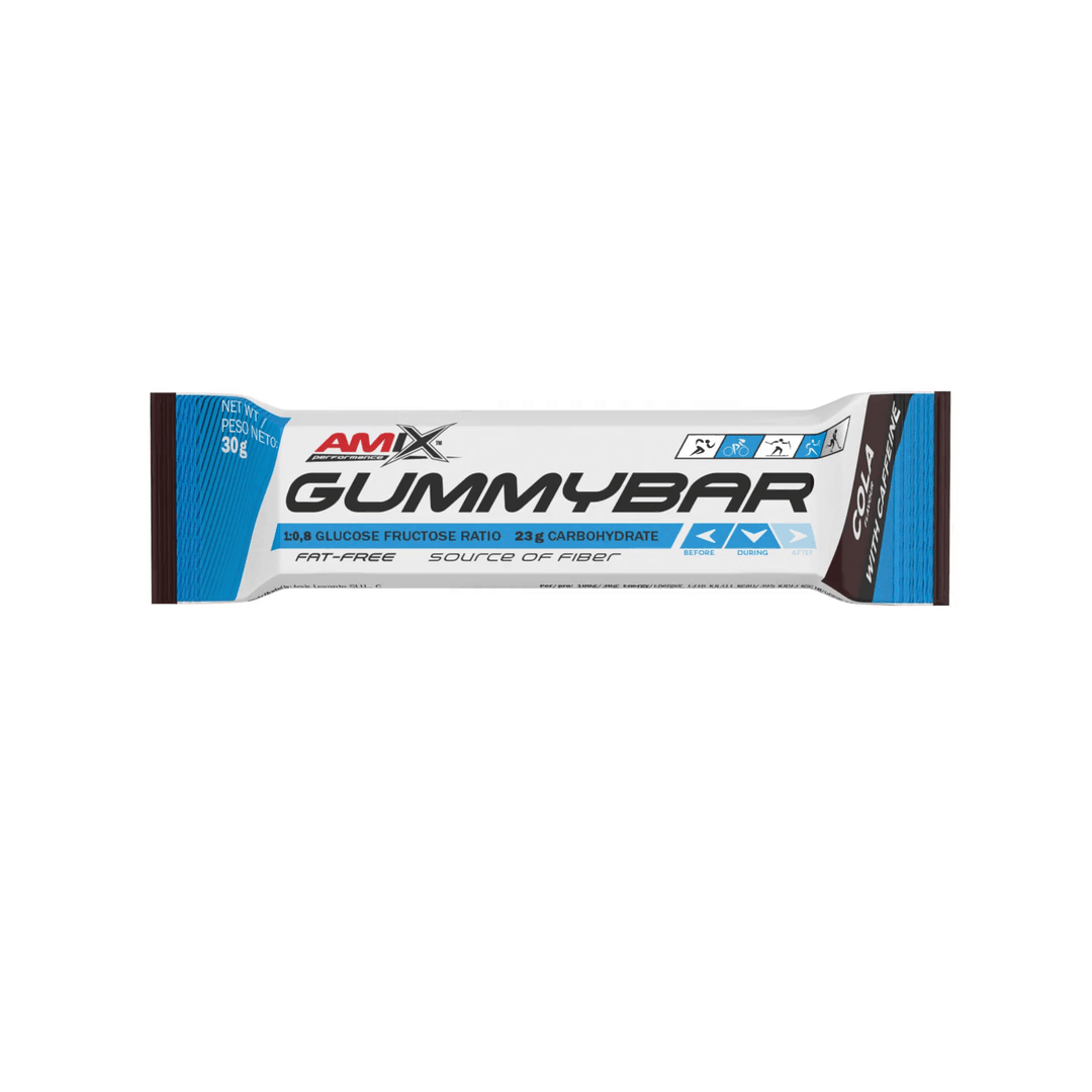 Barrita energética gominola con cafeína, GUMMY BAR AMIX